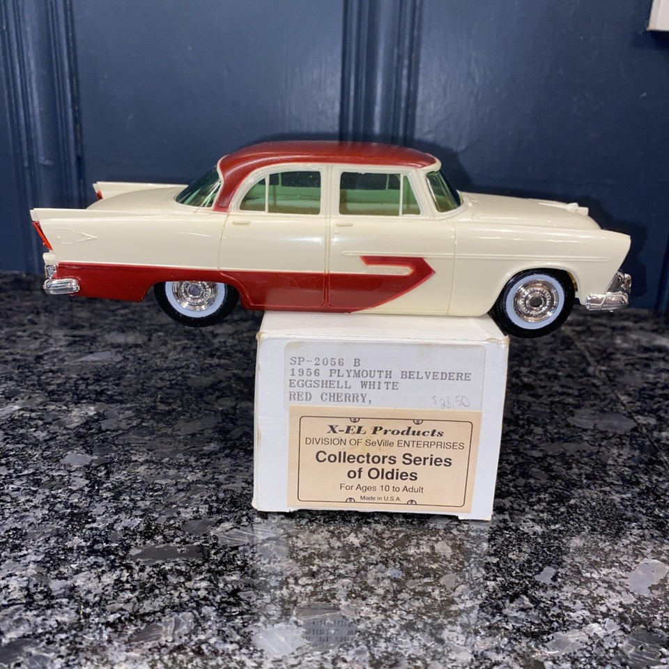 Vintage JOHAN Reissue 1956 Plymouth Belvedere Dealer Promo Model Car ...
