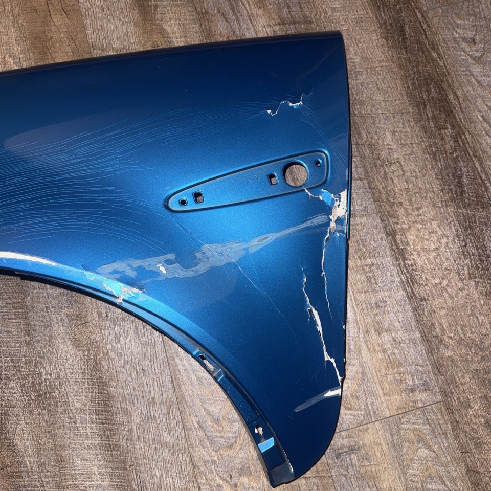 2007 06 - 13 Chevy Corvette C6 Z06 LR Fender Quarter Panel Damaged | eBay