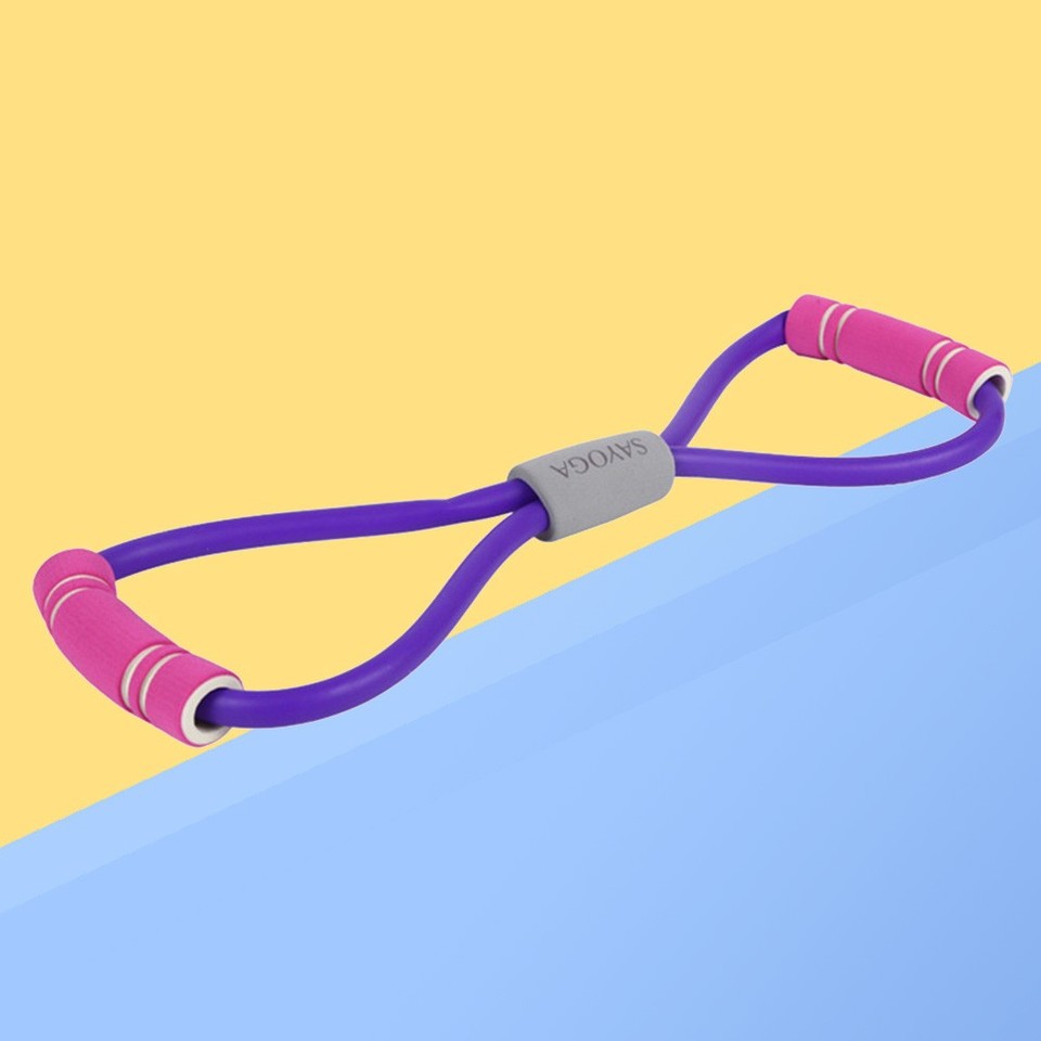 Flat Latex Elastic Resistance Band for Resistance Training Pilates and ...