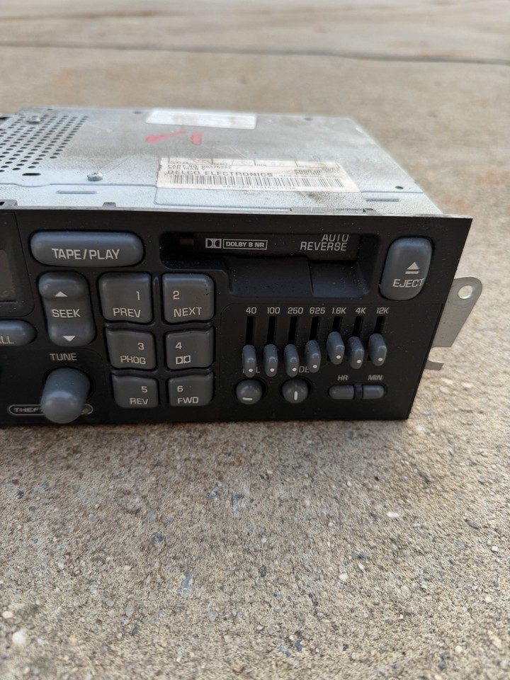 98-02 Pontiac Firebird Trans Am OEM Monsoon GM Radio Cassette AM/FM ...