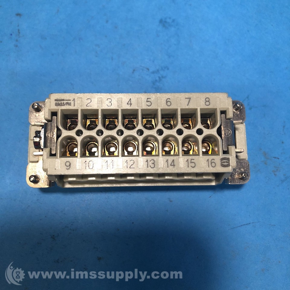 Harting 09330162601 03 Heavy Duty Power Connectors HAN E 16P FNIP | eBay