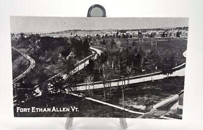 Vtg Photo U.S. Military Fort Ethan Allen Vt Aerial View | eBay