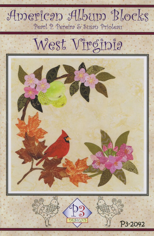 American Album by P3 Designs ~ Baltimore Applique Quilt Pattern Choose ...