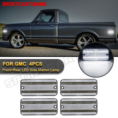 LED Side Marker Light For 68-72 CHEVY C10 C20 C30 Pickup 69-72 GMC ...