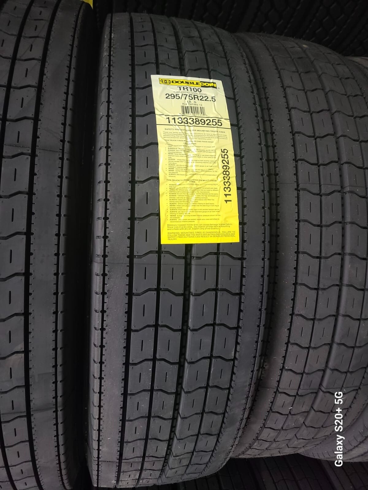 Double Coin TR100 Commercial Tire 295/75R22.5 Trailer tire | eBay