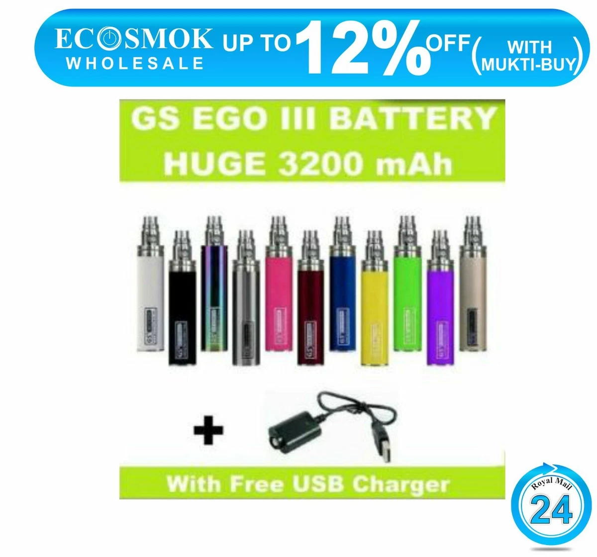 Ego Vape Batteries