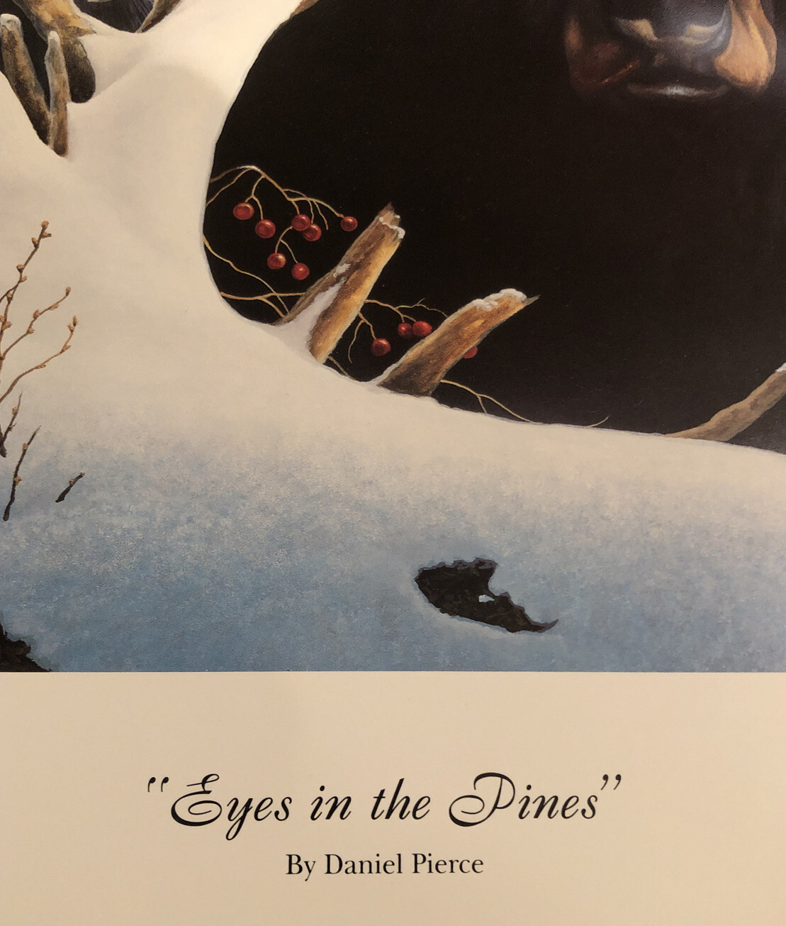 Daniel Renn Pierce "EYES IN THE PINES"-Black Bears-Wildlife-Art ...
