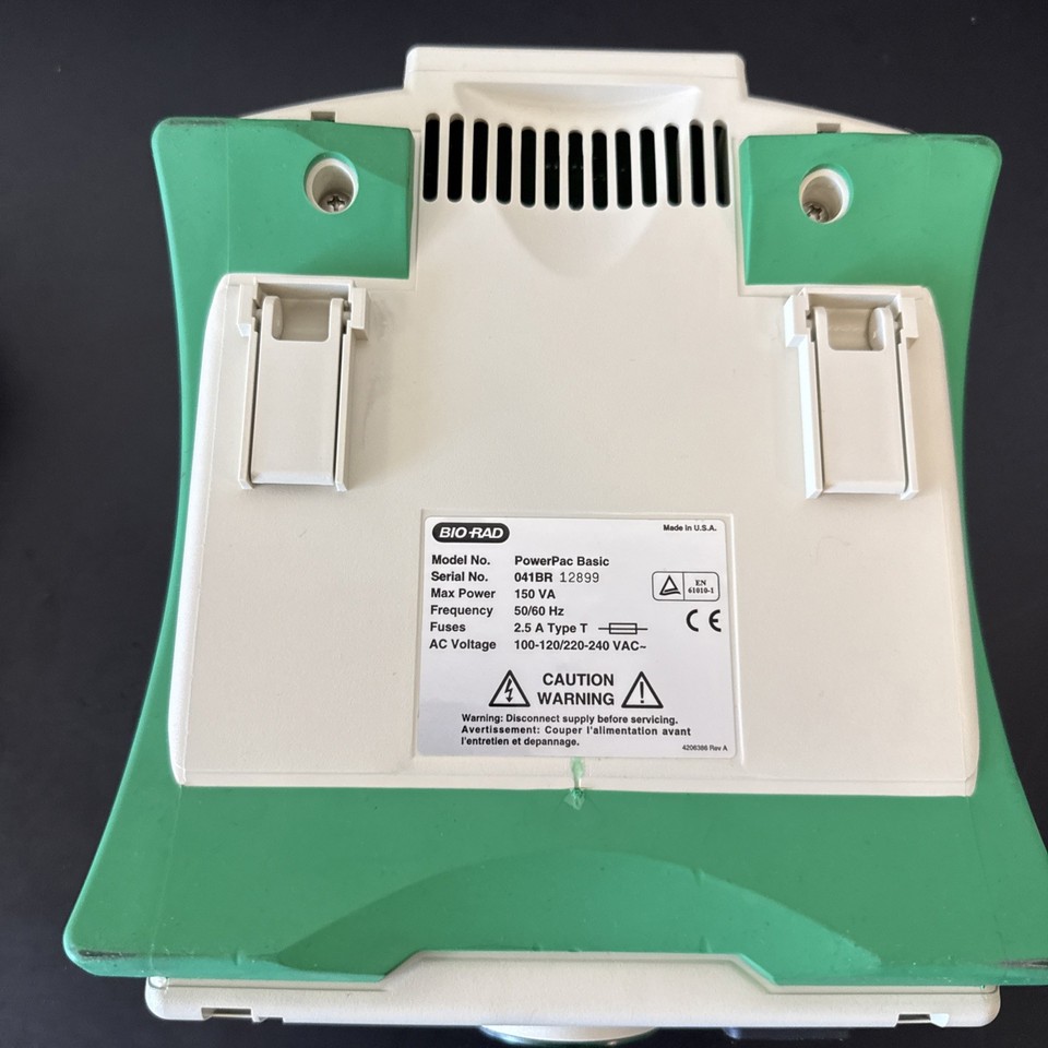 BIO-RAD PowerPac Basic Electrophoresis Power Supply, 10–300 V, 4–400 mA ...