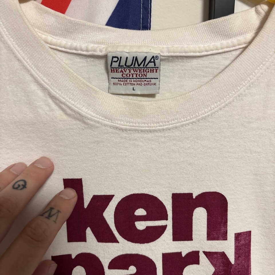 Ken Park screen-print original shirt, Vintage Large white heavyweight ...