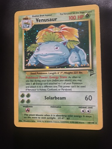 Venusaur 018/130 Base Set 2 Holo | eBay