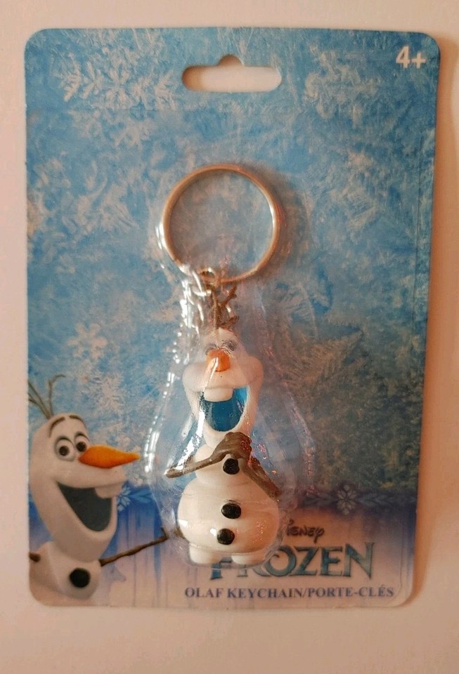 Disney Frozen Keychains Bag charms Figures Trio Elsa, Anna & Olaf NEW ...