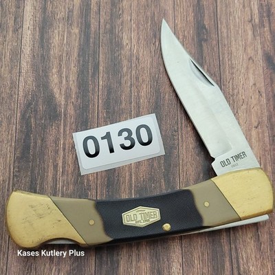 Old Timer 7OT Lockback Folding Pocket Knife Not USA Made | eBay