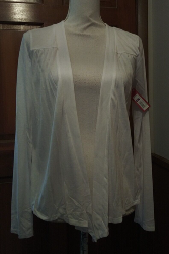 Ross Size Girl XL Knit Wrap White Long Sleeve Light Weight 23" Long ...