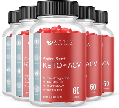 5 - Activ Keto ACV Gummies - Active Boost, Vegan, Weight Loss ...