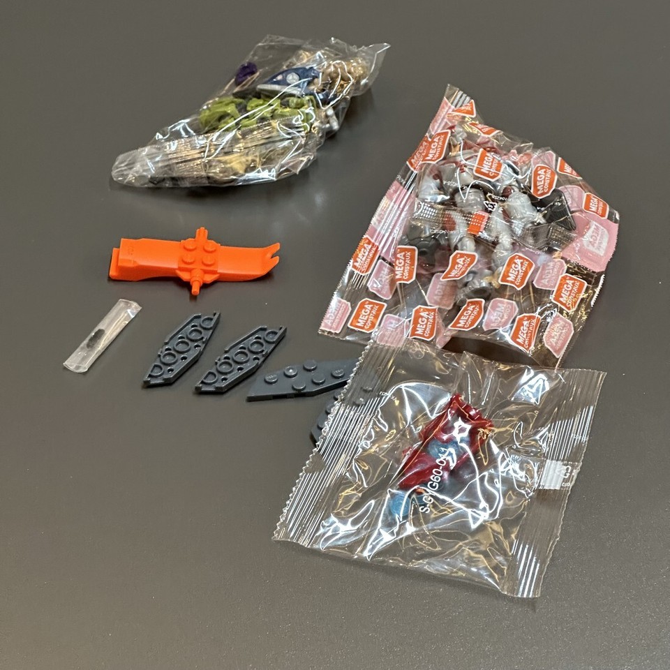 New set MEGA Construx Halo Infinite UNSC Wasp Onslaught Hunter figure ...