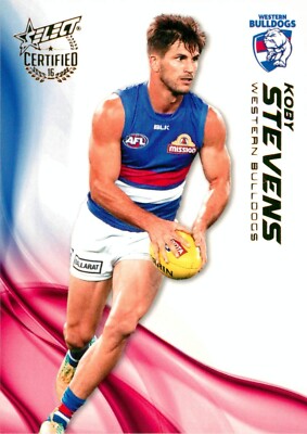 2016 WESTERN BULLDOGS AFL Premiers Card KOBY STEVENS | eBay Australia