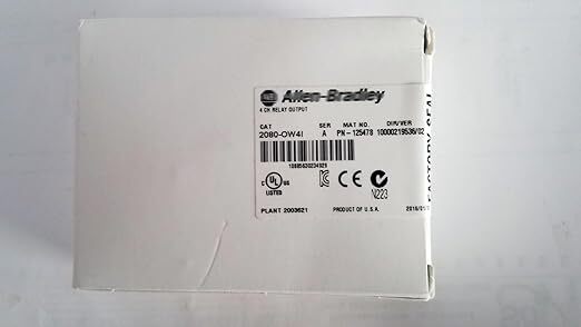 Allen-Bradley 2080-OW4I module Micro 800 series output module | eBay