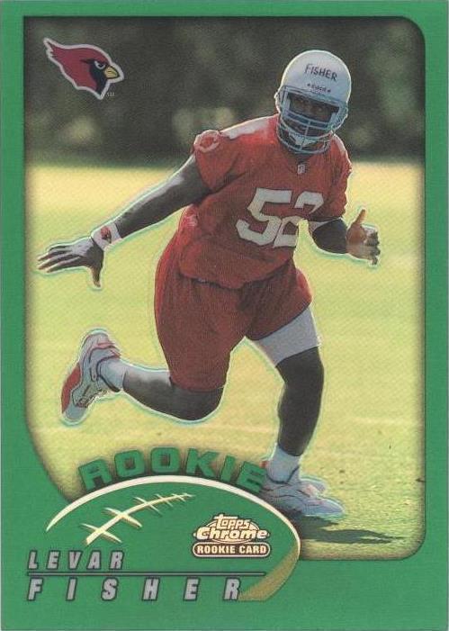 2002 Topps Chrome - Rookie Refractor Levar Fisher #238 (RC) for sale ...