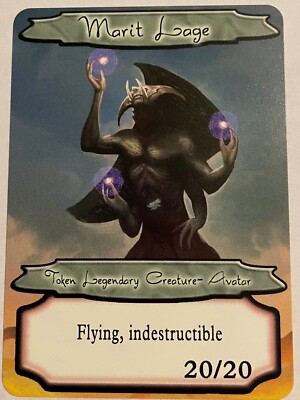 MTG Marit Lage token Custom (Dark Depths) | eBay