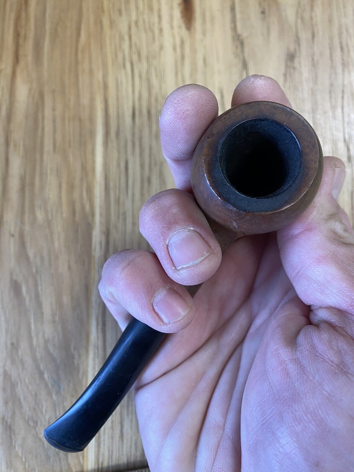 Vintage Estate Tobacco Smoking Pipe Edwards Algerian Briar Smoked ...