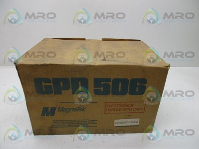 AC Drives - Magnetek Gpd