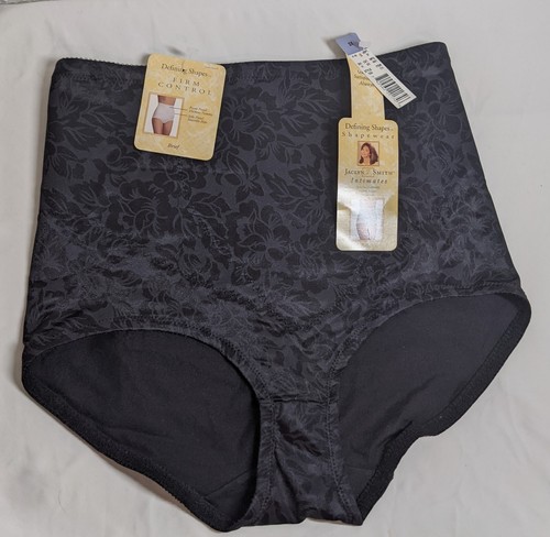 Jaclyn Smith HighWaisted Nipper Corset Panty Brief Tummy Control Shaper ...