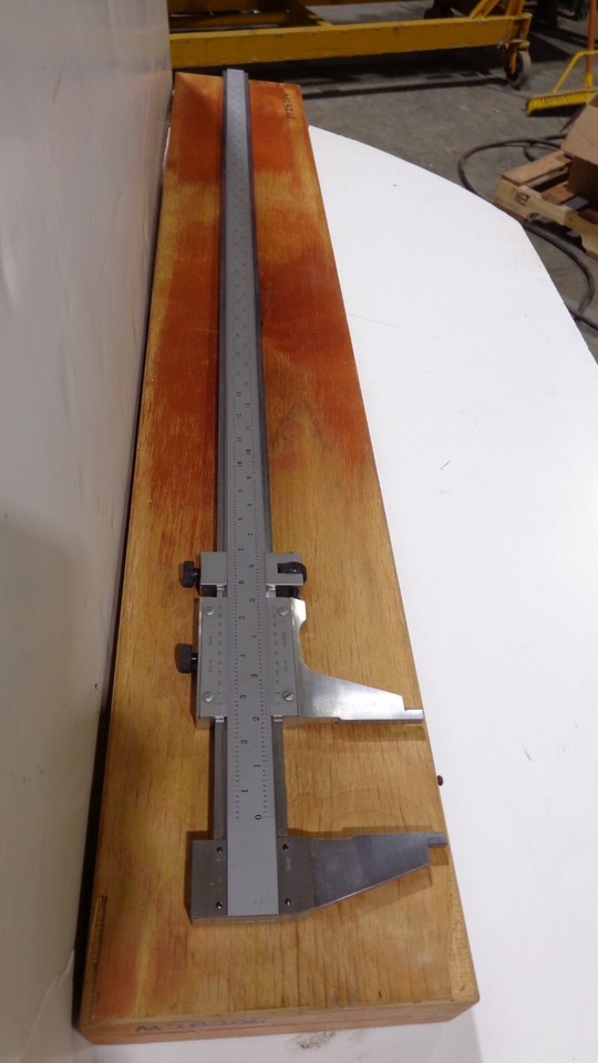 Starrett # 123-36 Master Bar Master Vernier Caliper In Original ...