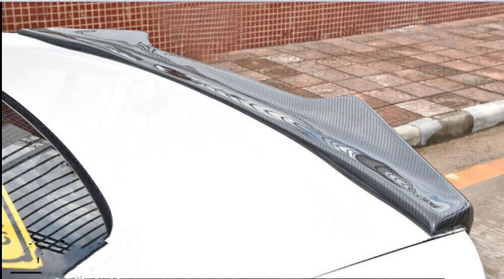 1x Carbon Fiber Rear Rear Trunk Spoiler Lip For Ford Fusion Mondeo 2013 ...