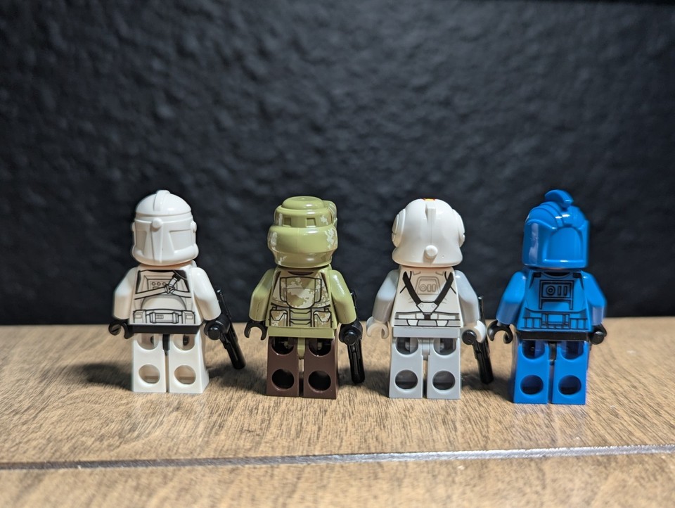 LEGO Star Wars Minifigures Clones Wars With Accessories Lot | eBay