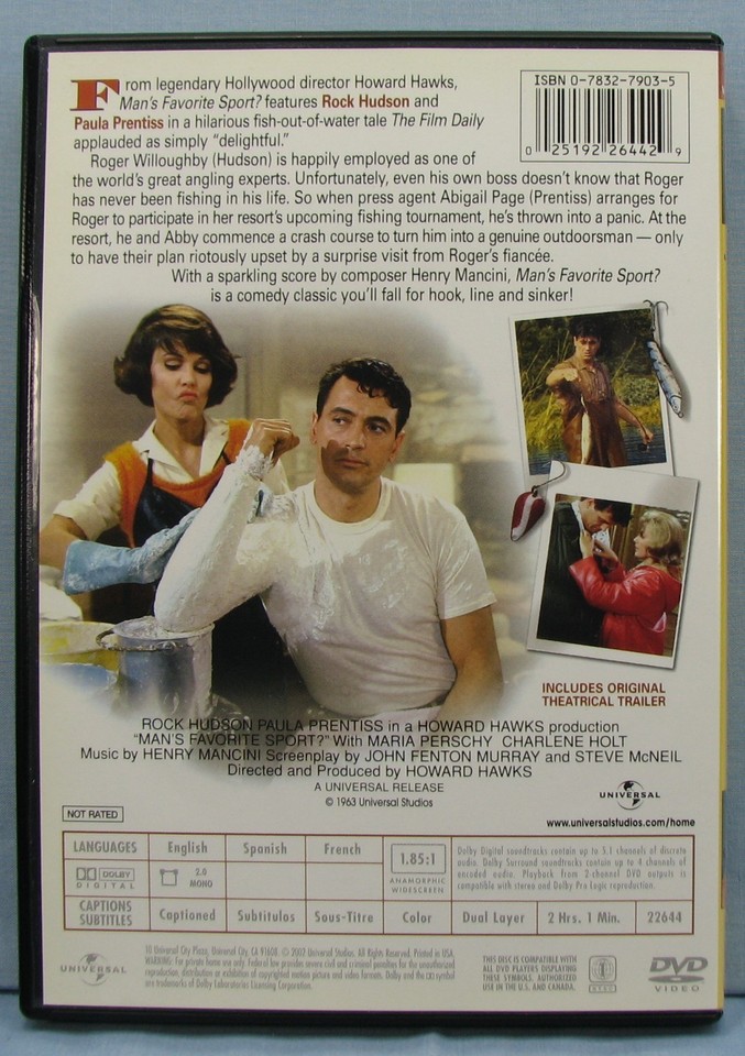 Man's Favorite Sport? + The Doris Day and Rock Hudson Comedy Collection ...