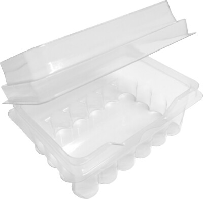 10 x EWANTO 24 battery box battery box for storing 24 pieces LR6 / AA ...