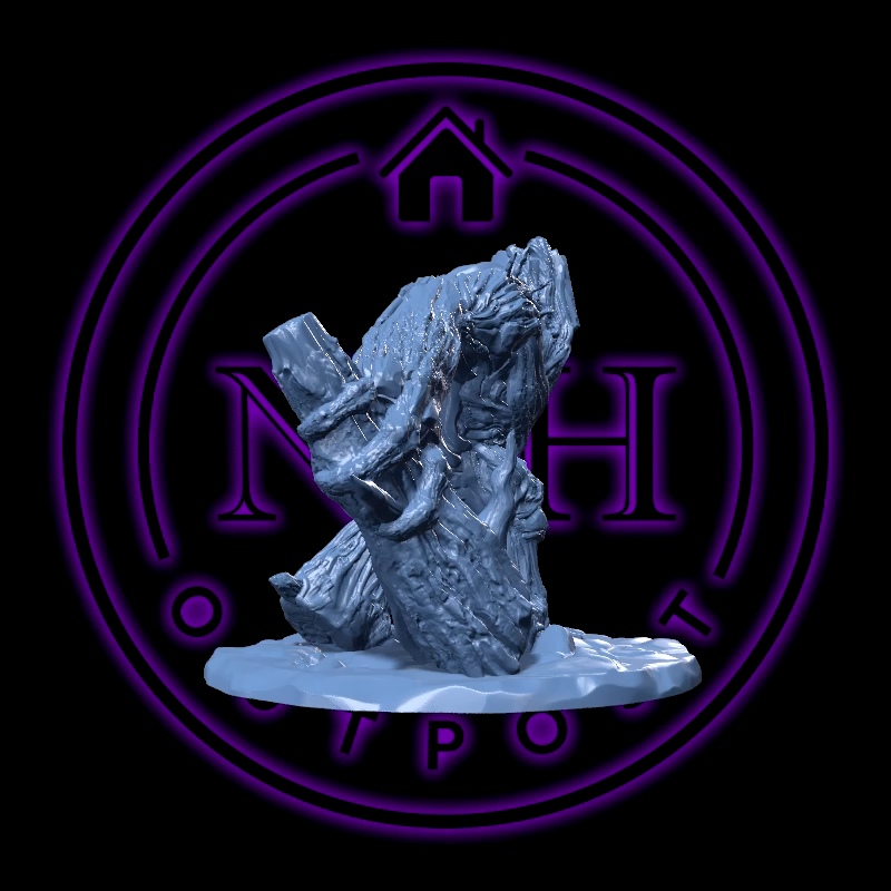 Bark Golem | Treant | Corrupted Ent Golem Miniature for Tabletop games ...