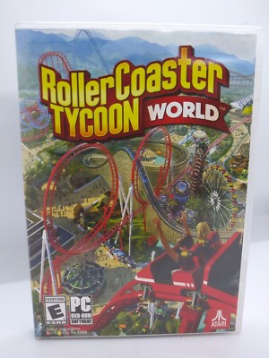 Roller Coaster Tycoon World PC DVD-ROM Pre-owned Manual included | eBay