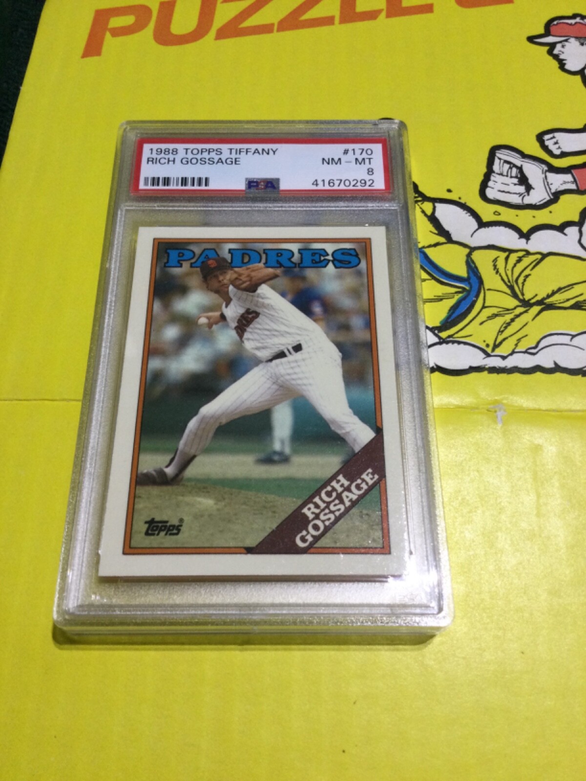 1988 Topps Tiffany #170 Rich Gossage PSA 8 HOF | eBay