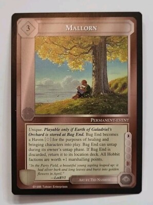 MIDDLE-EARTH CCG MECCG MALLORN DARK MINIONS MEDM DM RARE LOTR | eBay