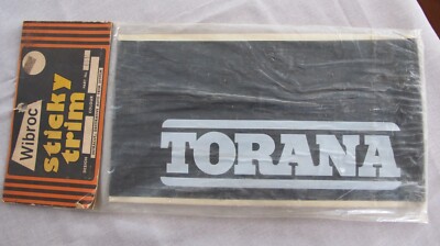 NOS 1970's Wibroc 'TORANA' Front Windscreen Decorative Auto Trim LC LH ...