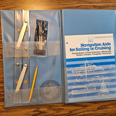 C-THRU Navigation marine kit aids for sailing or cruising original | eBay