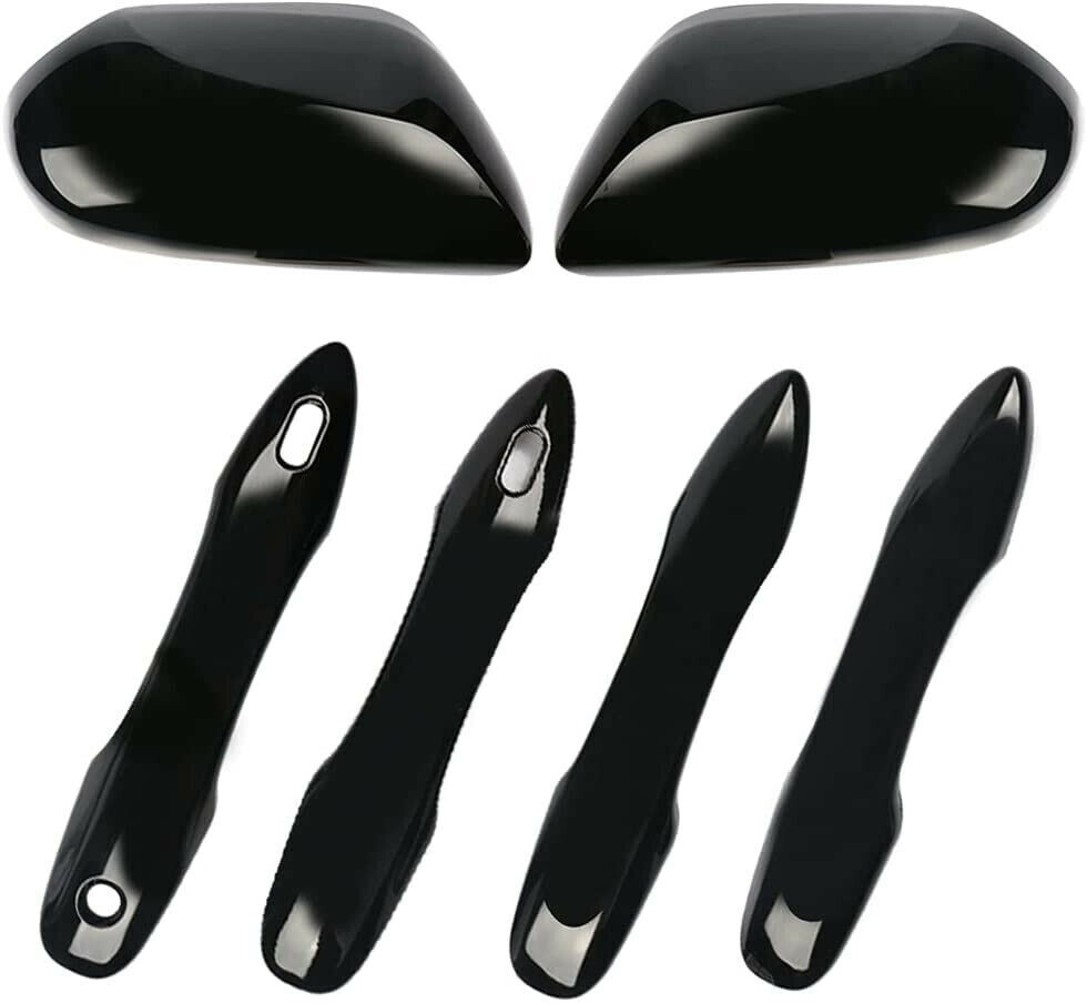 For 2018-2025 Toyota Camry Door Handle Cover Smart + Mirror Cap Trim ...