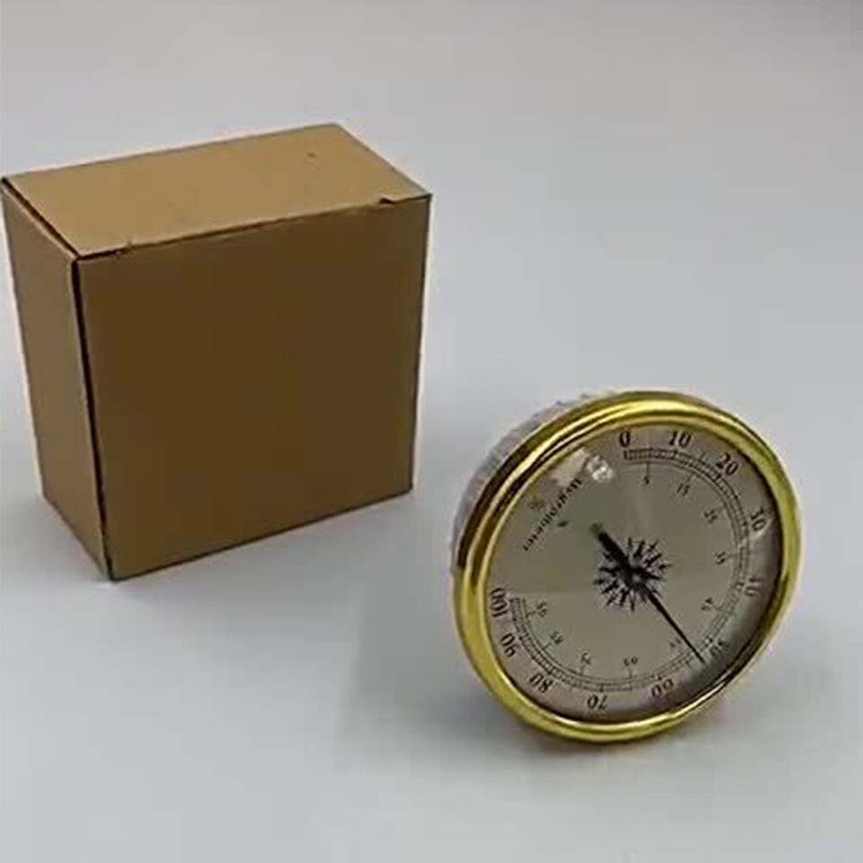 Analog Thermometer Hygrometer Mini Humidity Meter Gauge Temperature ...