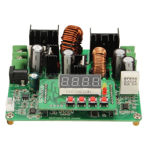 38V 6A CC CV DC-DC Converter Digital Boost Buck Step Up Step Down ...