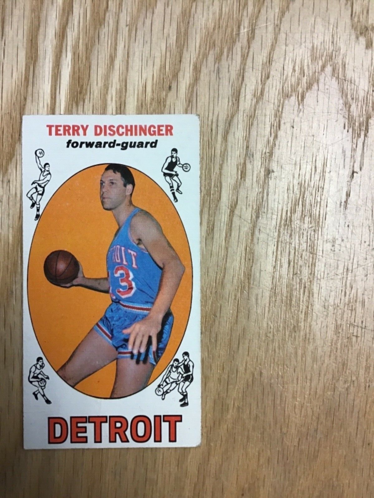 1969/70 Topps Basketball Terry Dischinger Detroit Card #33 | eBay