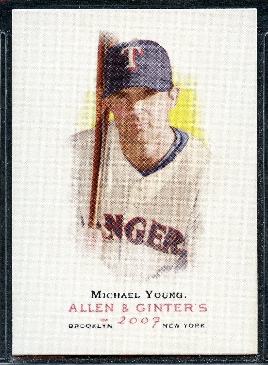 2007 Topps Allen & Ginter's - #110 - Michael Young - Texas Rangers | eBay