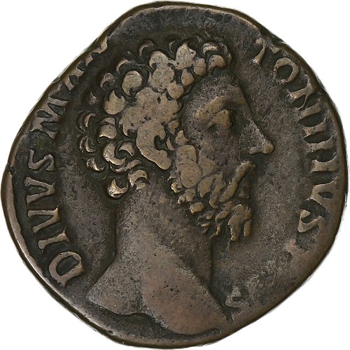 [#1277408] Divus Antoninus Pius, Sestertius, 180, Rome, Bronze, EF, RIC ...