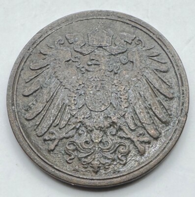1895 A German Empire 1 Pfennig - Germany - One - Free Shipping | eBay