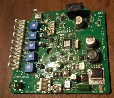 Trane 64002356 rev A 6400-2356 pcb control board HVac part 6400-2362 | eBay
