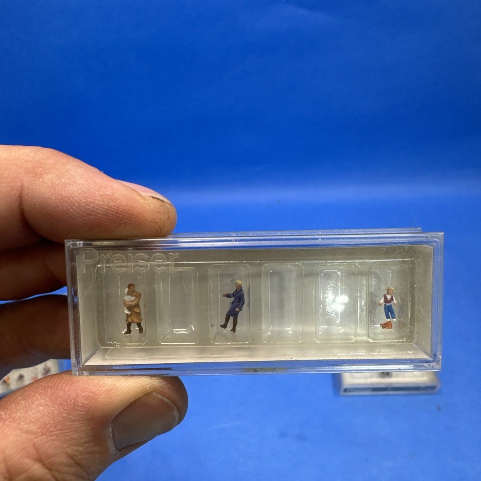 Vintage Lot Of Preiser And Merten N Scale People Model Figures | eBay