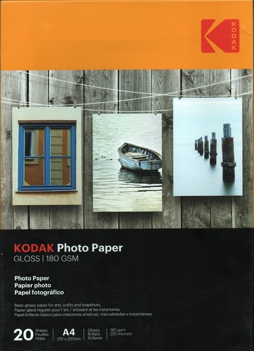 Kodak A4 Gloss Photo Paper Premium Printer Paper for Inkjet Printers A4 ...