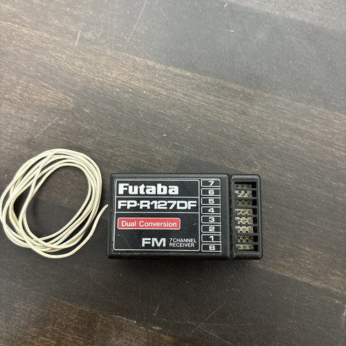 Futaba FP-R127DF 7-Channel Dual Conversion 72Mhz FM Receiver 7CH. With ...