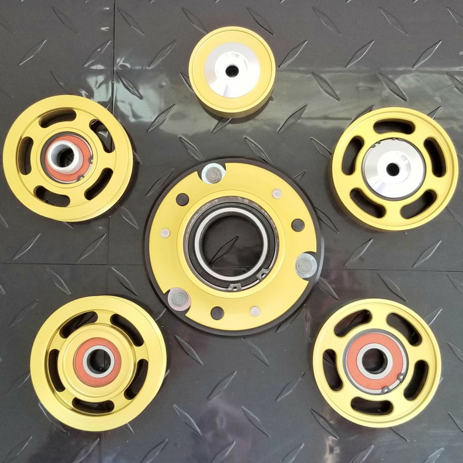 M113k Gold 77mm & 5 piece bundle AMG mercedes E55,CLS55,S55, CL55,G55 ...