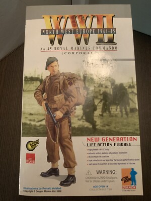 WWII DRAGON No 45 ROYAL MARINES COMMANDO NORTHWEST EUROPE 1944-45 1/6 ...